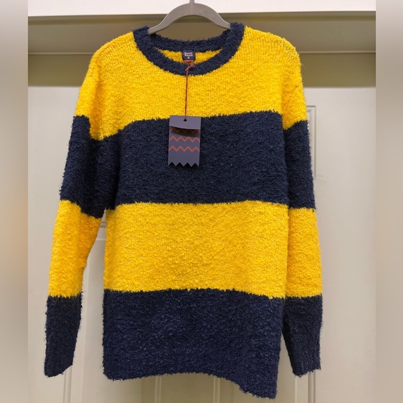 Rowing Blazers | Sweaters | Rowing Blazers Yellow And Blue Striped ...